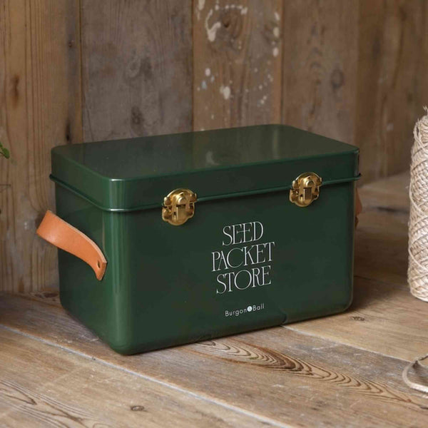 Burgon & Ball Seed Packet Store Tin | Minimalist Gardener